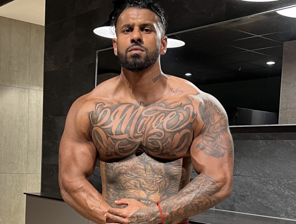 Deutscher Rapper will Pro Bodybuilder werden!